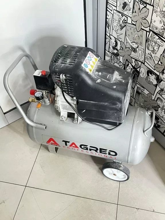 SPRĘŻARKA KOMPRESOR TAGRED 50L V2 TA360 230V 9BAR - 13817047526 - oficjalne archiwum Allegro