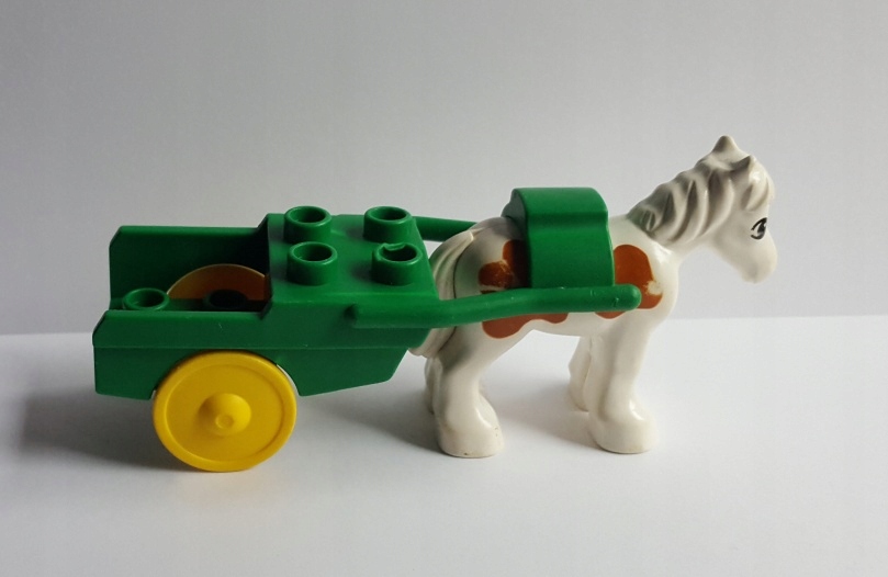 LEGO DUPLO elementy od 1 zł - konik bryczka DST - 14972584793 ...