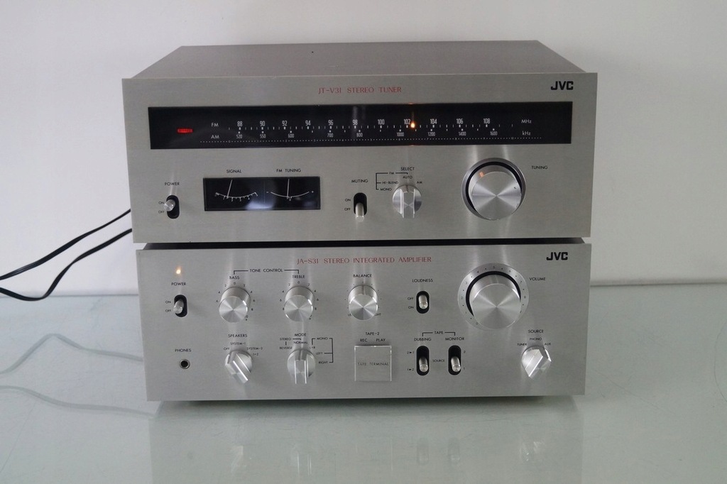 Wieża JVC JA-S31+ JVC JT-V31 Vintage - 12771024100 - oficjalne archiwum Allegro