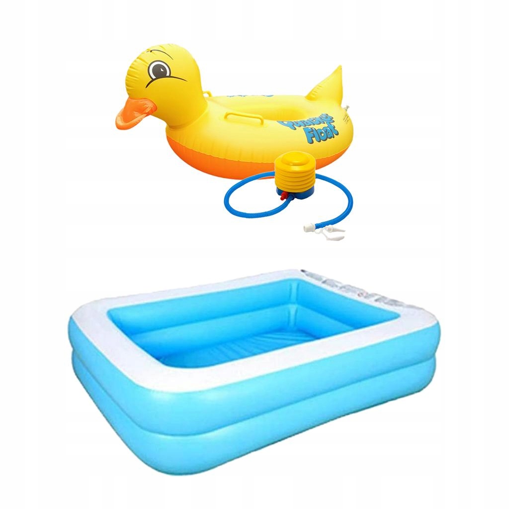 Duck Inflatable Swimming Swim Tube Bed - 13608174129 - oficjalne ...