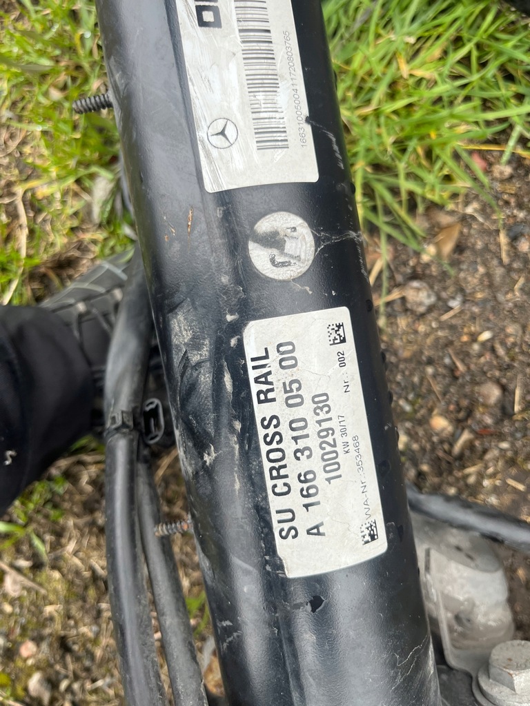 MERCEDES W166 GLE GL A1663100500 HAK ELEKTRYCZNY - 14052291058 ...