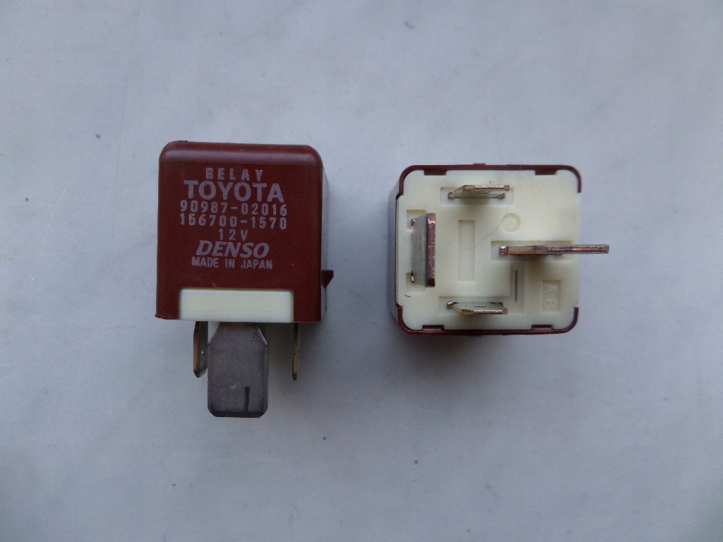 Przekaźnik Toyota Avensis T25 90987-02016 Denso - 13652133496 - oficjalne archiwum Allegro