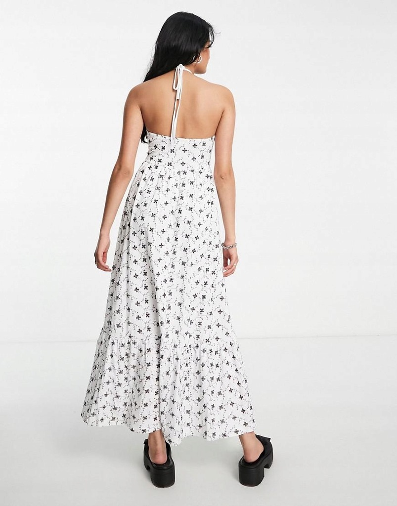 WB4027 ASOS XS ASOS SUKIENKA MAXI WIĄZANIE - 13624992077 - oficjalne archiwum Allegro