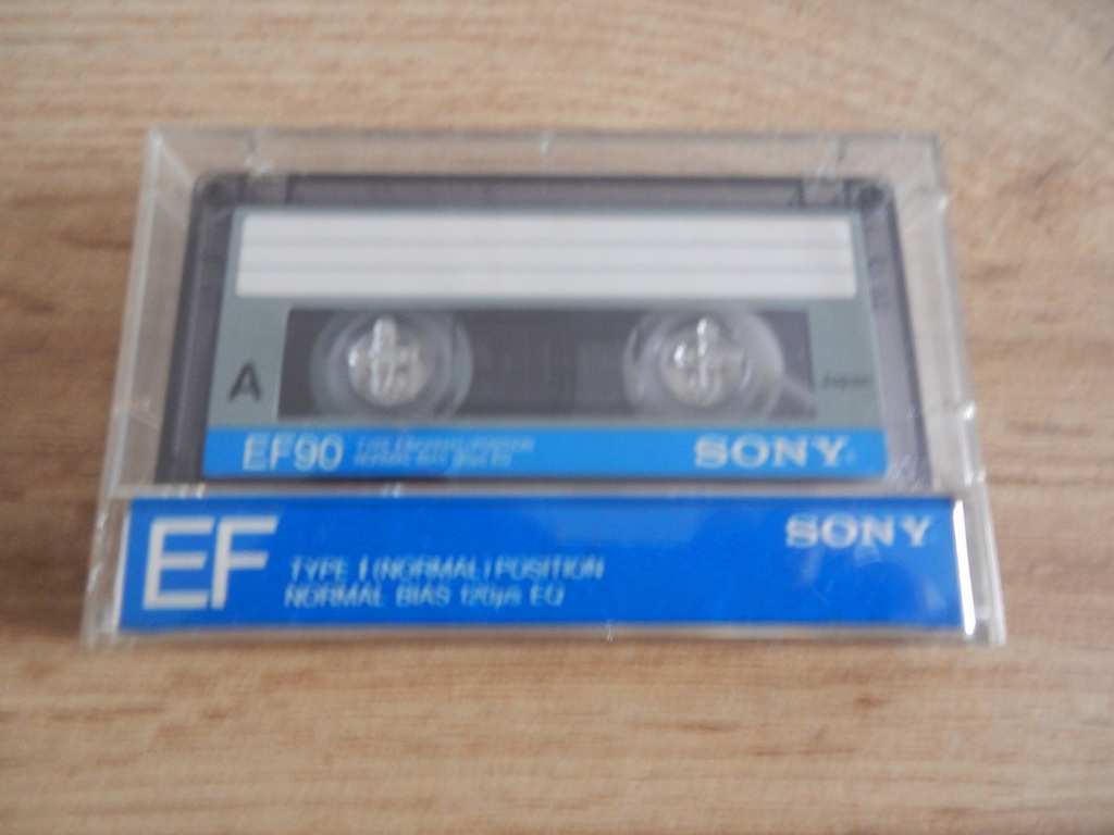 Kaseta magnetofonowa audio EF90 SONY - 13002951300 - oficjalne archiwum ...
