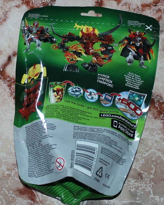 LEGO HERO FACTORY 44001 PYROX NOWY unikat! - 12153948063 - oficjalne ...