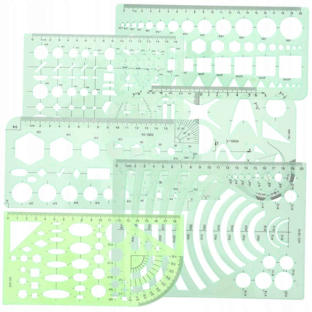 Drawing Template Ruler Circle Child - 14409431969 - oficjalne archiwum ...
