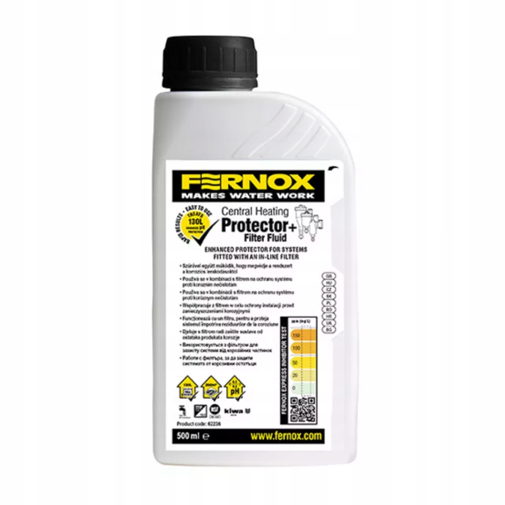 FERNOX Inhibitor korozji 500ml F9 Fluid+Protector - 12676806976 ...
