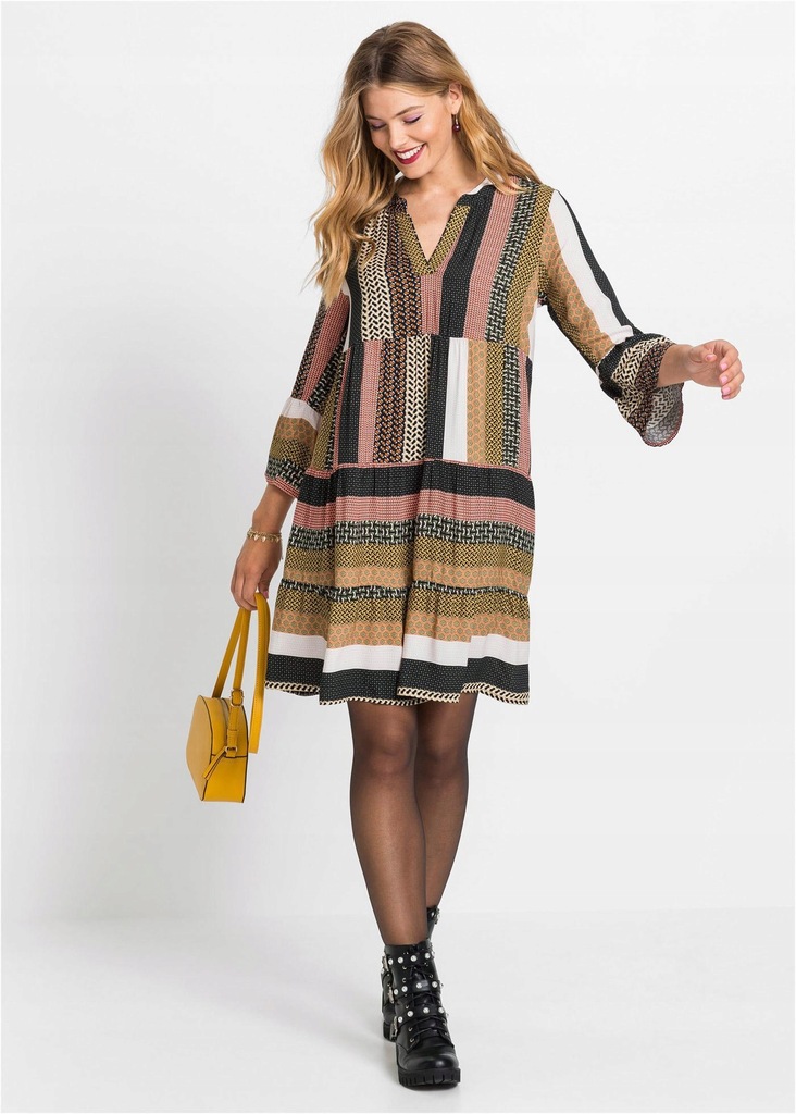 RAINBOW SUKIENKA Z WZOREM 44 2XL - 13932189487 - oficjalne archiwum Allegro