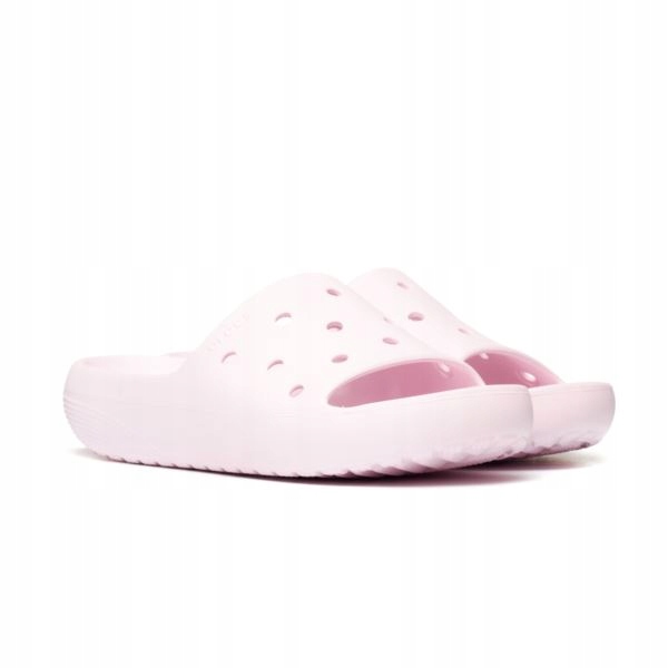 Klapki damskie różowe Crocs Classic Slide v2 Pink Milk 209401-6ZW 41-42 ...