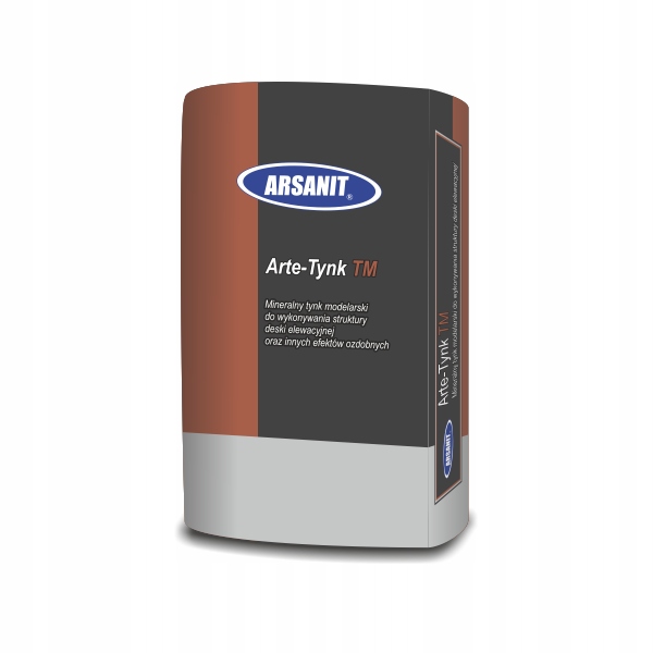 Arte Tynk TM 25kg tynk do imitacji deski ARSANIT - 9671673954 - oficjalne archiwum Allegro