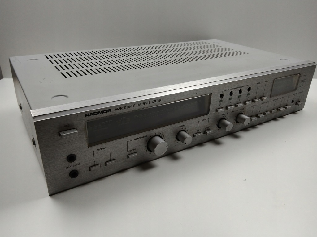 Amplituner Radmor FM 5412 2.0 srebrny - 12094365947 - oficjalne ...