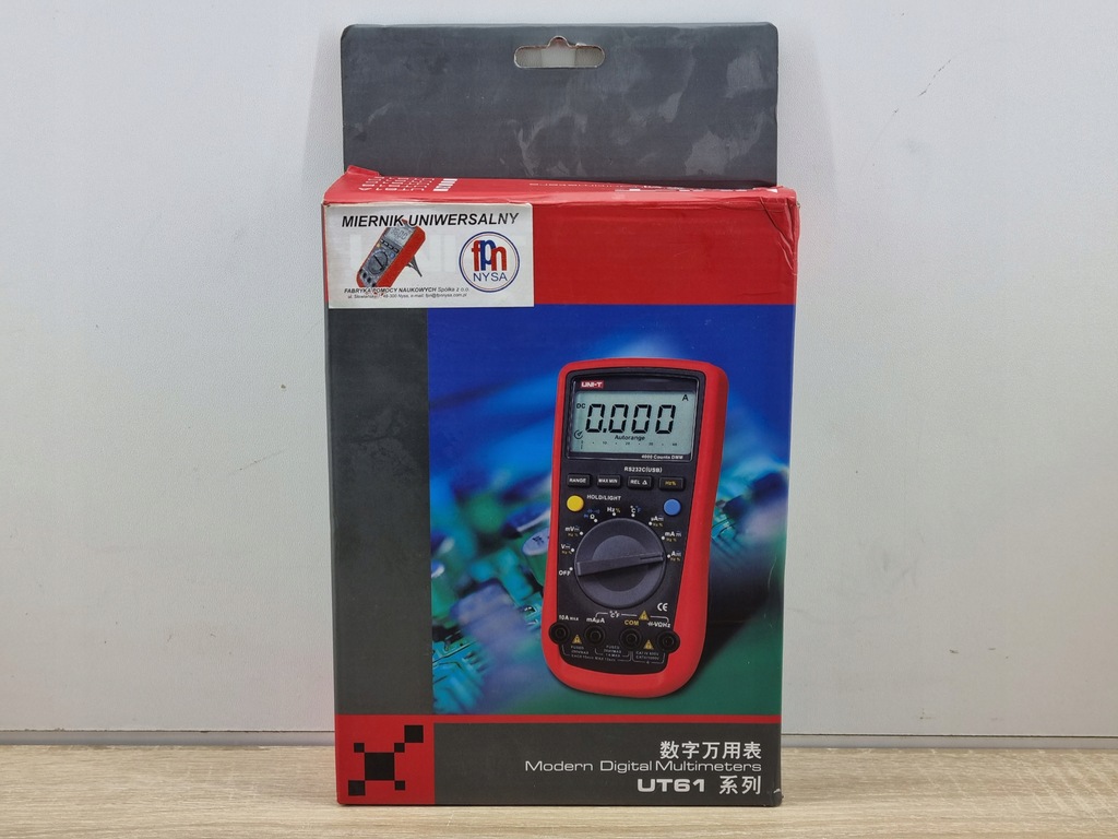 Miernik Uni T Ut61b 14222082160 Oficjalne Archiwum Allegro
