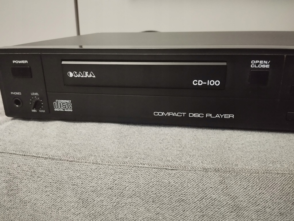Odtwarzacz CD osaka CD 100 czarny - 14936510047 - oficjalne archiwum Allegro