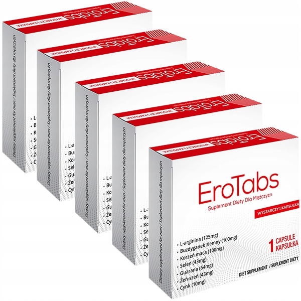 5x ERO TABS SILNE TABLETKI NA EREKCJE POTENCJE - 7198967960 - oficjalne ...