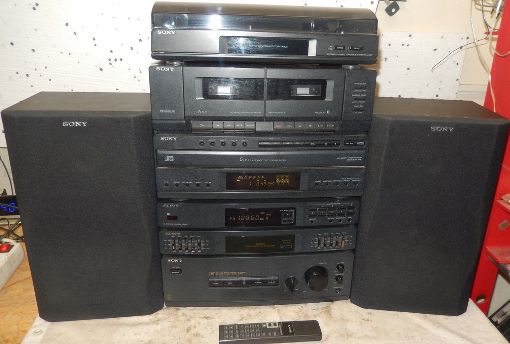 Wieża Sony LBT-D159 *Gramofon* - 11907100392 - oficjalne archiwum Allegro