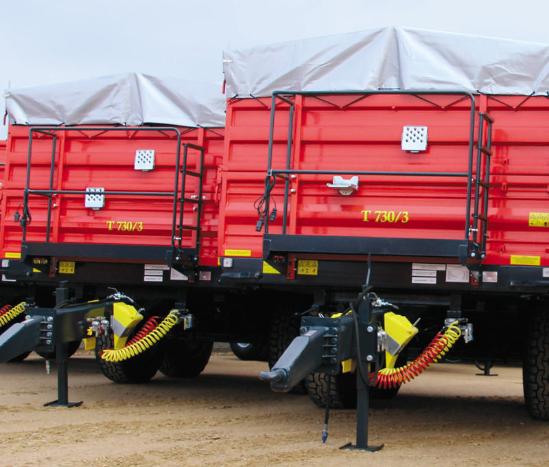Przyczepa rolnicza Tandem METAL-FACH T730/3 12T - 9013724743 - oficjalne archiwum Allegro