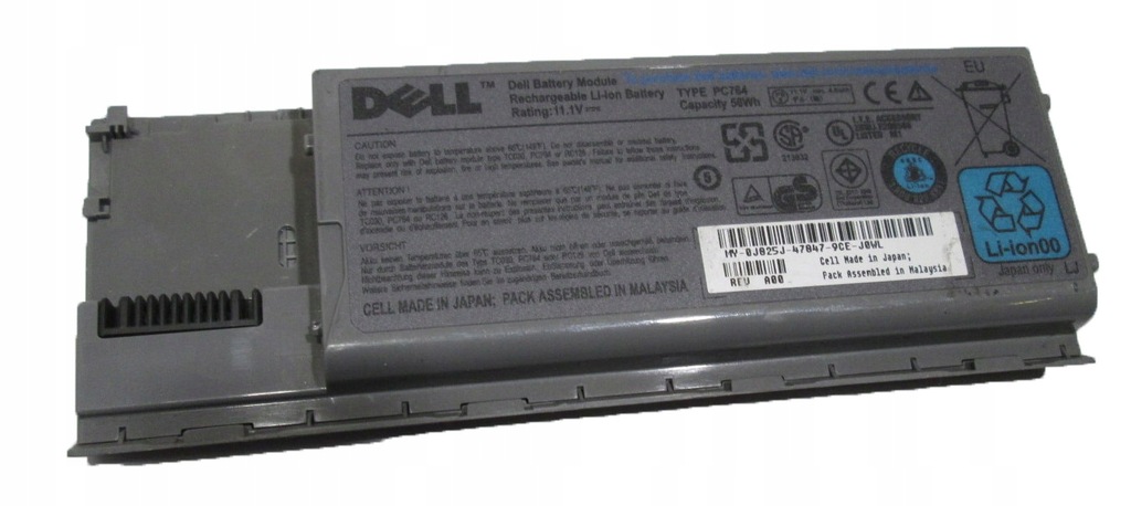 Oryg. Dell Latitude D620 D630 D631 ~2h _5353 - 10012394041 - oficjalne ...