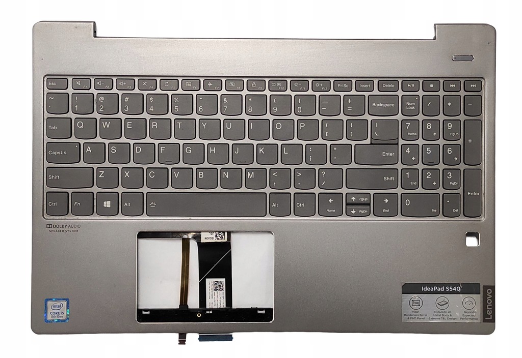 Palmrest KLAWIATURA LENOVO IDEAPAD S540-15IWL US.3 - 12466349723 - oficjalne archiwum Allegro