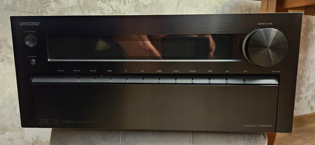 Amplituner Onkyo TX-NR1009 9.2 czarny nowy procesor dsp wolny od wady fabr. - 17293430912 ...