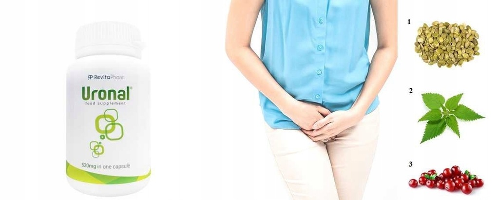 URONAL Na nietrzymanie moczu 30 kaps. | oryginalny - 9335826741 ...