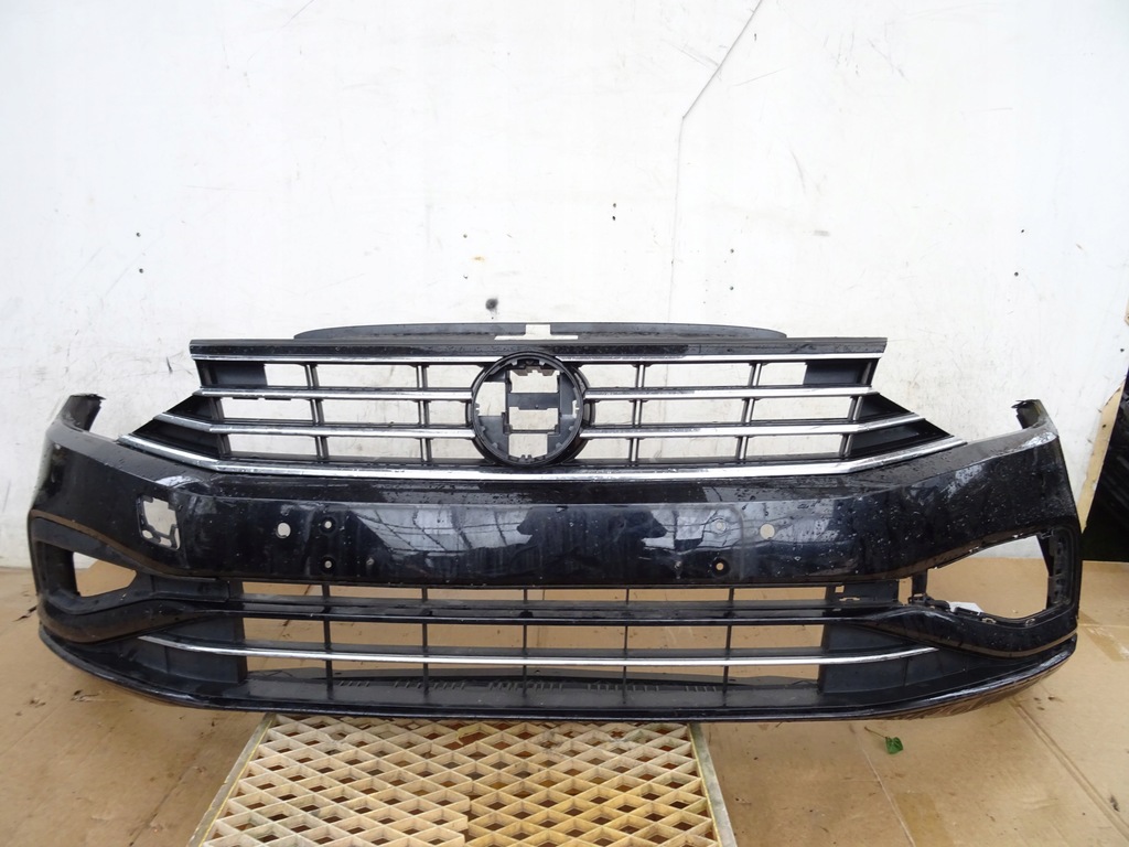 VW PASSAT B8 LIFT 3G0 ZDERZAK PRZÓDZ GRILEM - 12853646510 - oficjalne archiwum Allegro