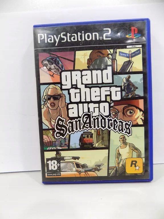 Купить ИГРА GRAND THEFT AUTO SAN ANDREAS GTA SA PS2: отзывы, фото и ...