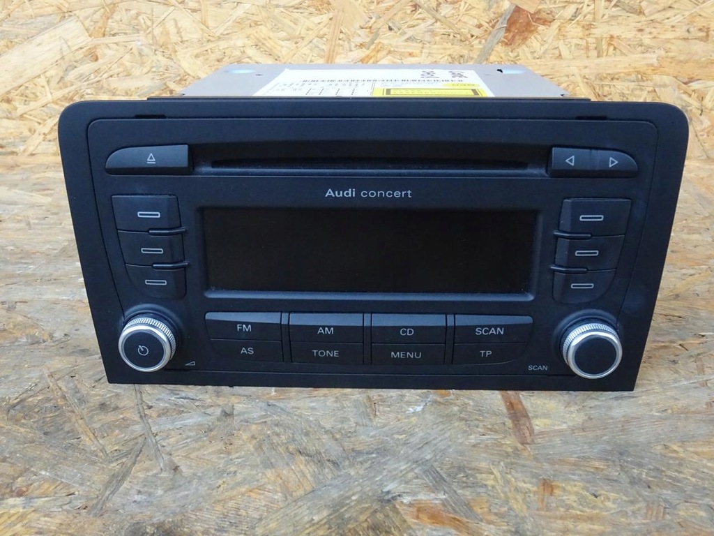 A3 8P LIFT RADIO AUDI CONCERT 2 DIN KOD 8P0035186P - 14046776295 - oficjalne archiwum Allegro