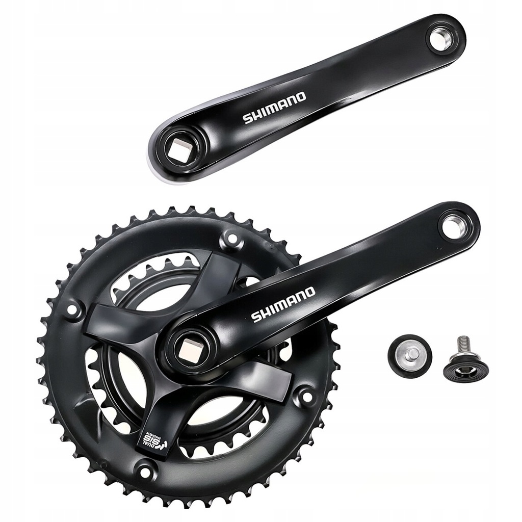 Shimano Tourney FC-TY501 2-rz 46/30 175mm korba - 10728140124 - oficjalne archiwum Allegro