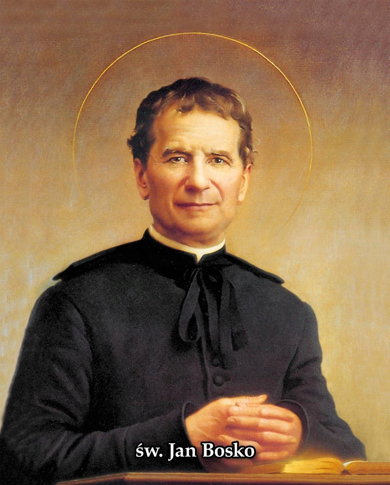 OBRAZ OBRAZEK ŚWIĘTY JAN BOSKO 25x20 - 13347565663 - oficjalne archiwum ...