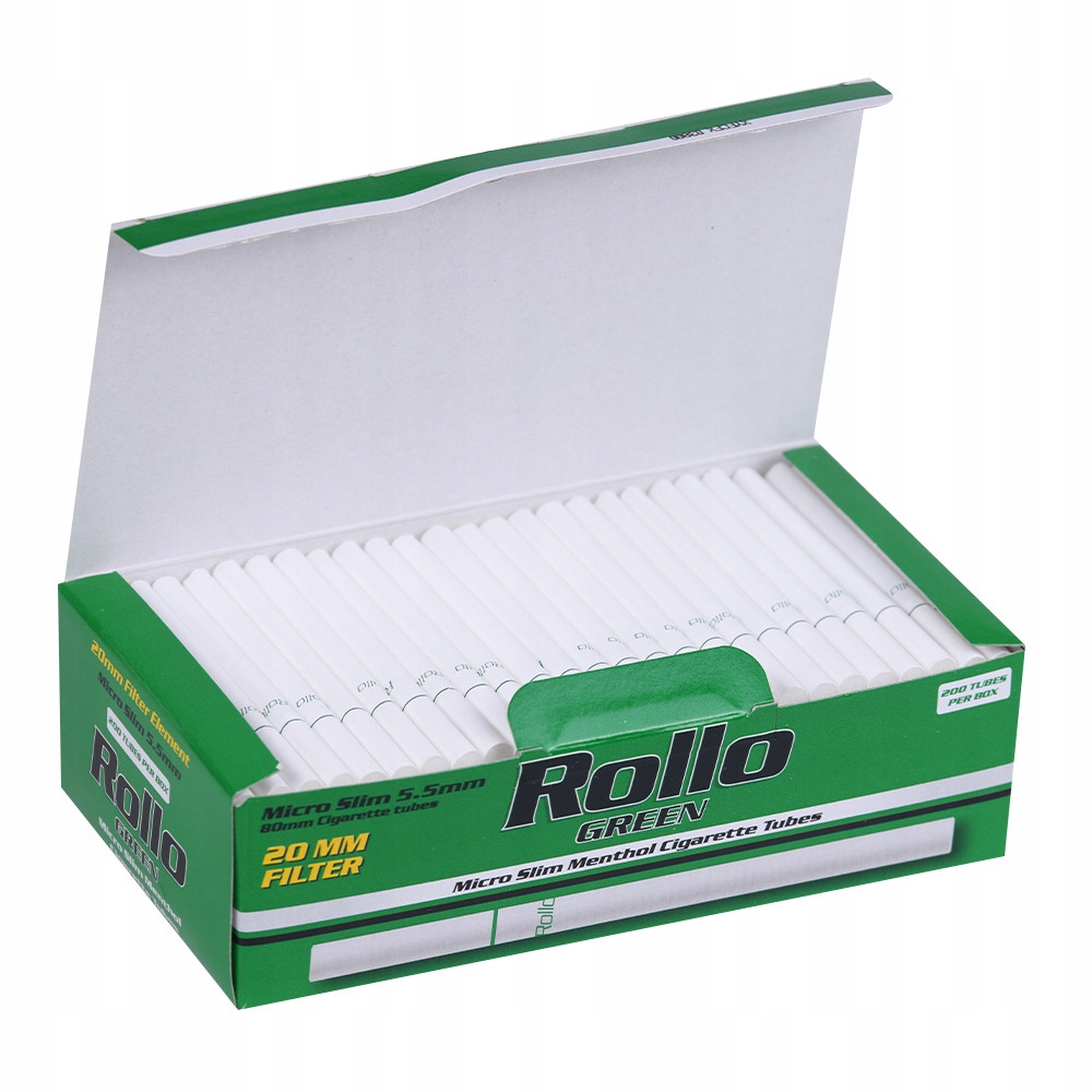 2000 GILZ ROLLO GREEN MENTHOL MICRO SLIM 5,5 mm - 11627175190 ...