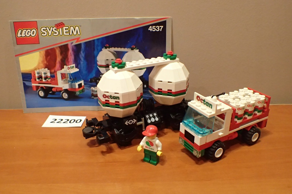 LEGO TRAIN 9V : 4537 Twin Tank Transport - 12658008071 - oficjalne ...