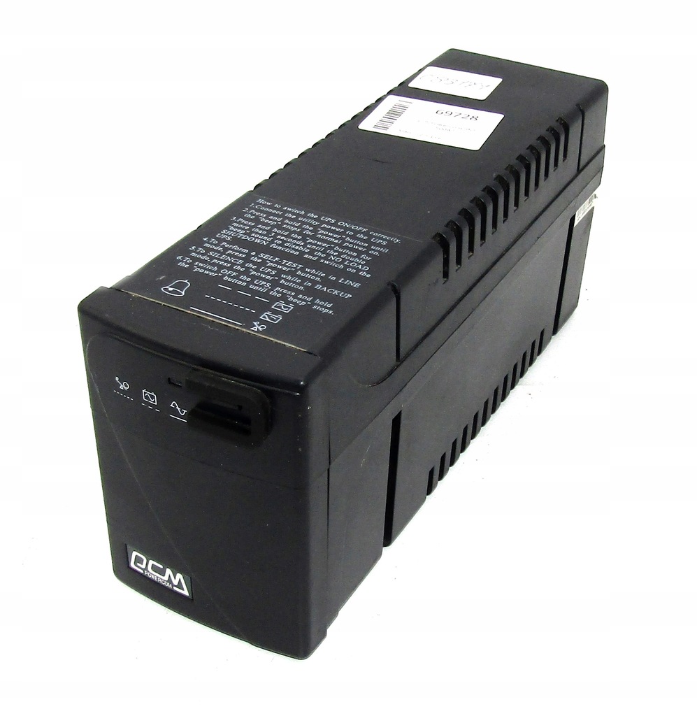 Zasilacz awaryjny UPS PowerCom BNT-500AP Czarny - 13010903395 ...