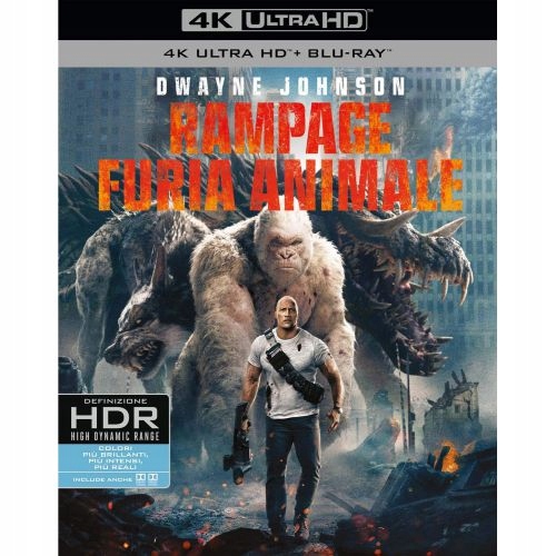 RAMPAGE DZIKA FURIA 4K ULTRA HD|BLU-RAY PL - 12066574092 - oficjalne archiwum Allegro