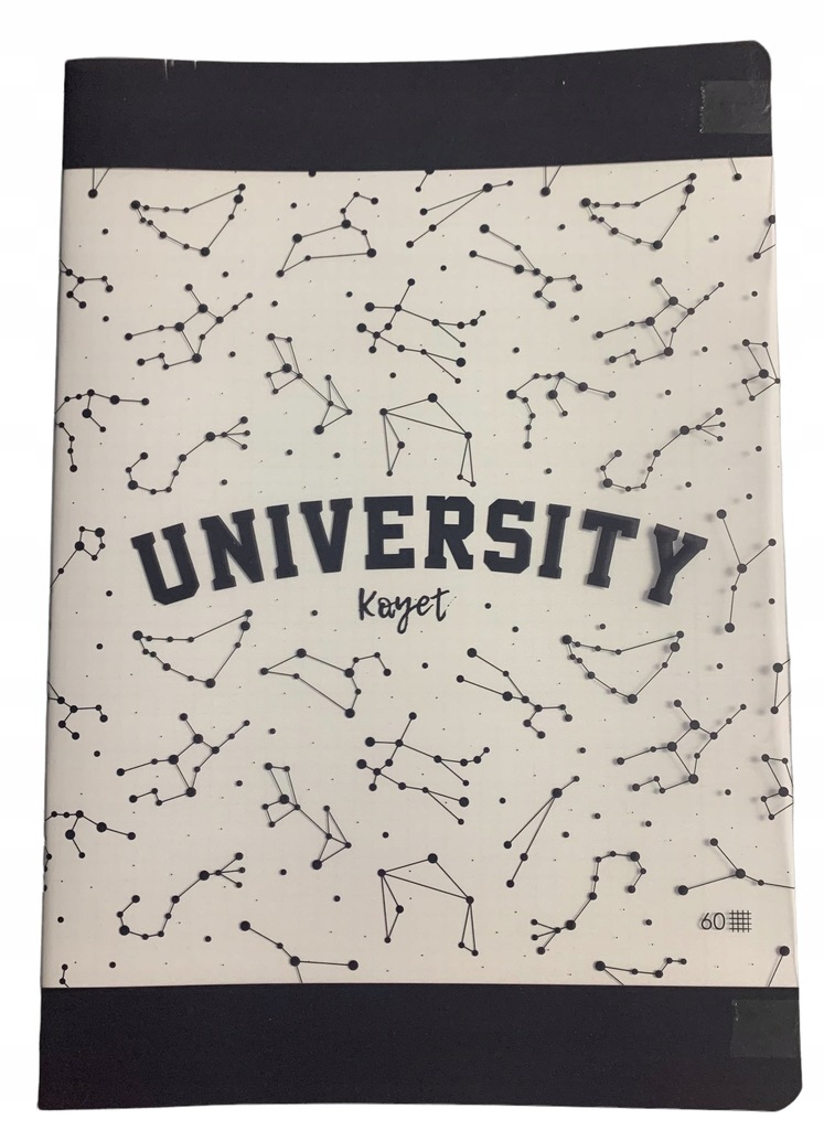 ZESZYT A4 60 kartek KAYET UNIVERSITY KRATKA - 12492544598 - oficjalne ...