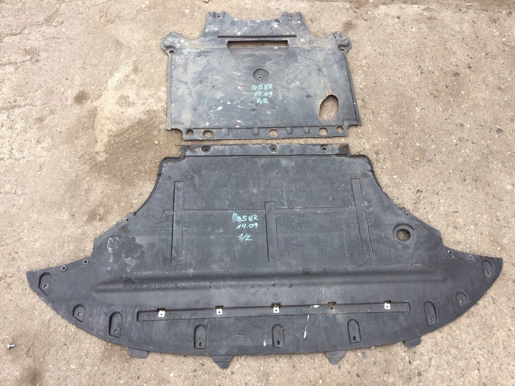 AUDI Q5 8R OSŁONA PŁYTA POD SILNIK SKRZYNIĘ KPL. 8R0863821C ...