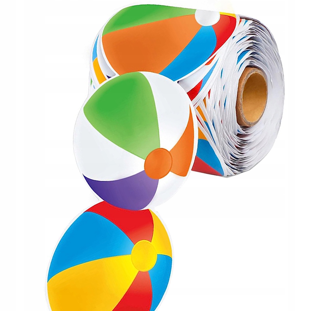 EVENT DECOR BEACH BALL BORDER STICKERS - 15122415155 - oficjalne ...
