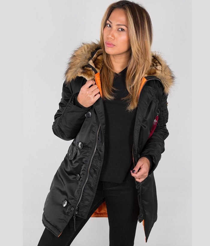 Купить ALPHA INDUSTRIES N3B VF 59 женская летная куртка: отзывы, фото и характеристики на Aredi ...