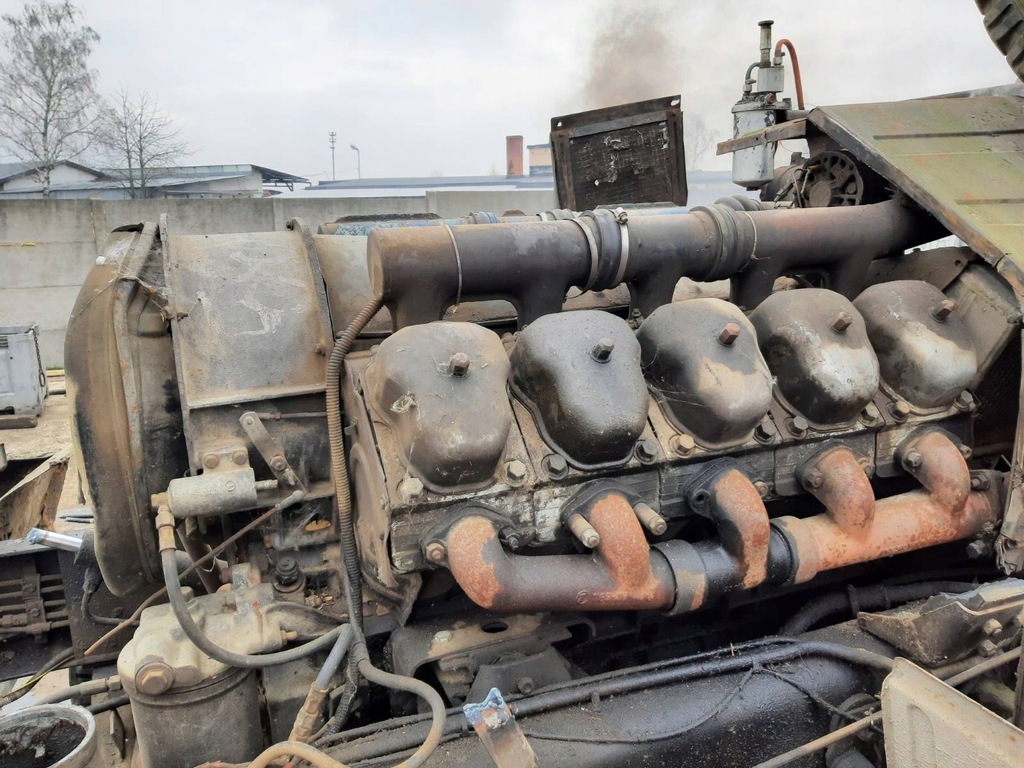 TATRA 815 V10 SILNIK SPRAWNY KOMPLETNY WOLNOSSĄCY - 11999963439 ...