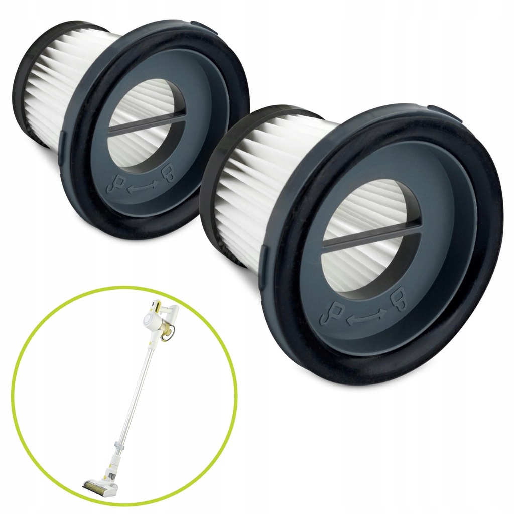 Filtry HEPA x2 Odkurzacz Rovus Nano Multiuse Stick - 12157400275 ...