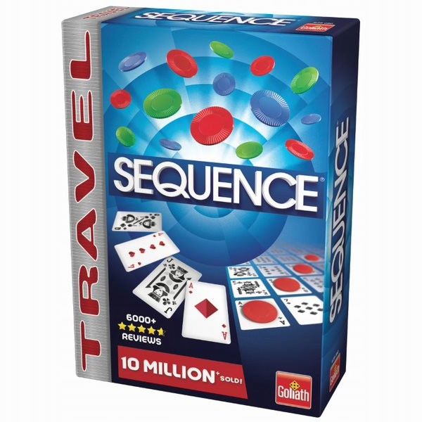 Goliath Gra rodzinna podróżna Sequence TRAVEL - 12618510363 - oficjalne archiwum Allegro