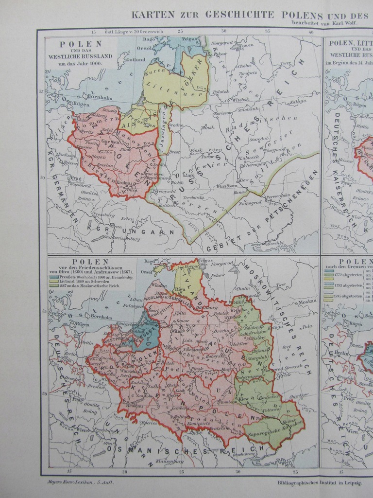 POLSKA KRESY WSCHODNIE mapy historyczne 1897 r. - 12604817725 - oficjalne archiwum Allegro