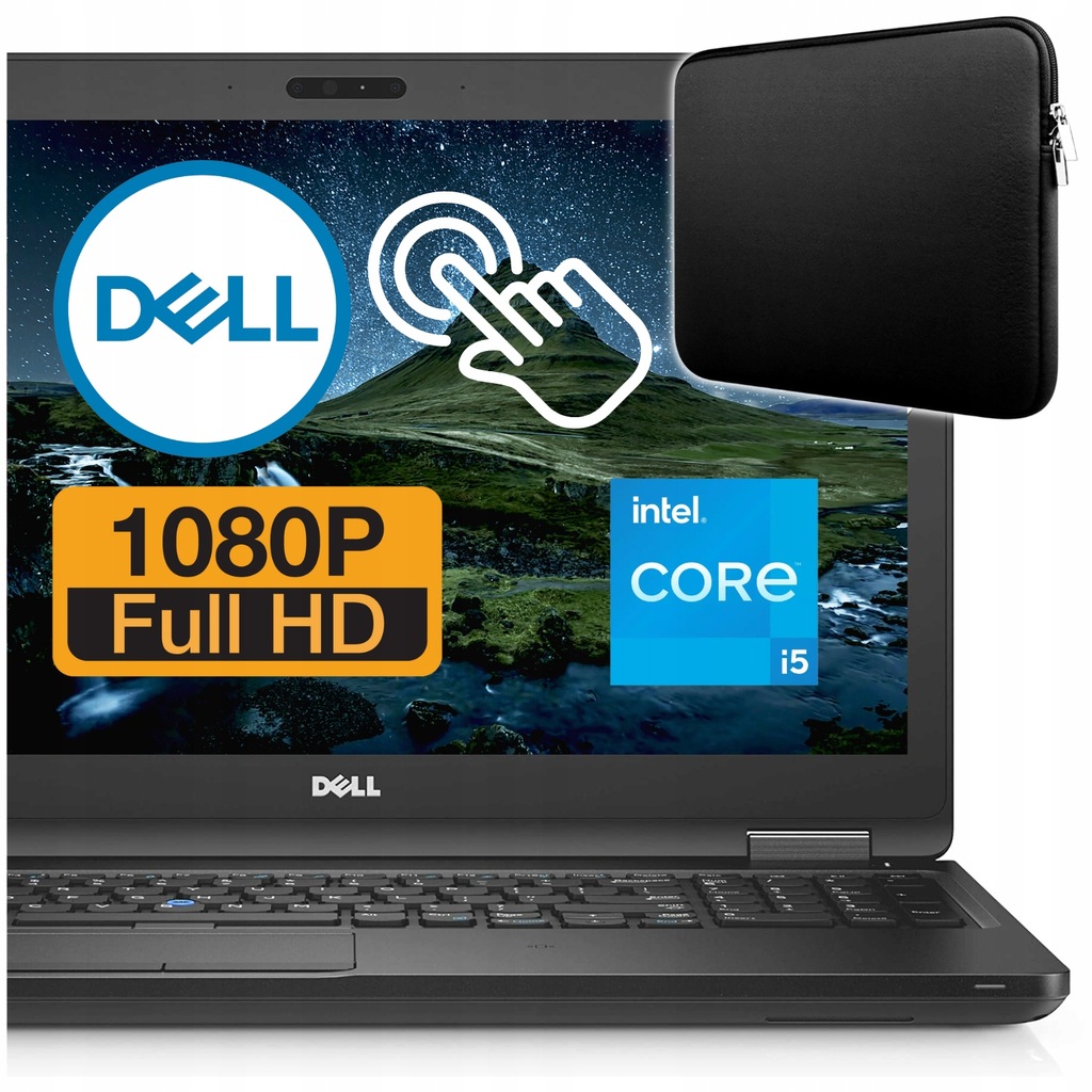 Laptop Dell Latitude 5580 I5 512/16 W10 DOTYK 15” - 14016843874 - oficjalne archiwum Allegro
