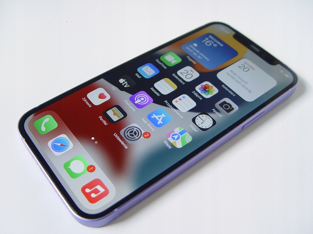 ZADBANY Apple Iphone 12 128GB PURPLE Gwar! - 12575788017 - oficjalne ...