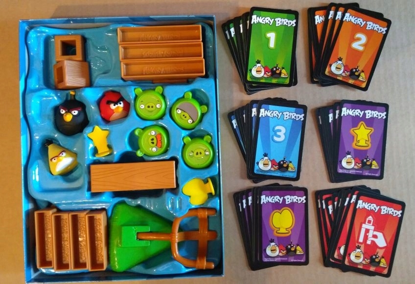 Angry Birds Gra /Mattel Games/ stan BDB - 7476660971 - oficjalne archiwum Allegro