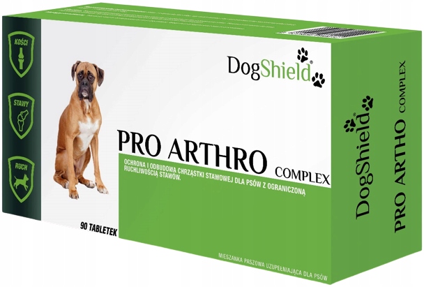 Dogshield Pro Arthro Complex 90 tabletek na Stawy dla Psa - 16330766156 ...