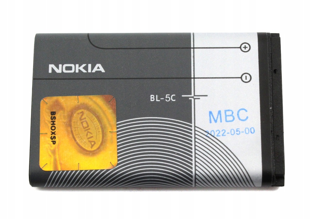 ORYGINALNA BATERIA do Nokia BL-5C 3100 2600 3650 - 8923761619 - oficjalne archiwum Allegro
