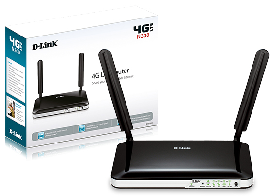 Router DLink DWR-921 N300 modem 3G 4G SIM LTE kat4 - 6888532280 ...
