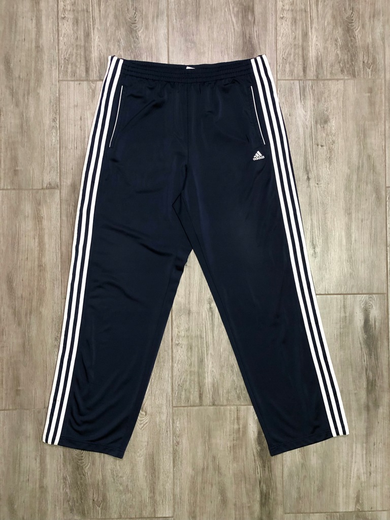 ADIDAS Spodnie Dresy Męskie Rozpinane Nogawki r. L - 12706710627 ...
