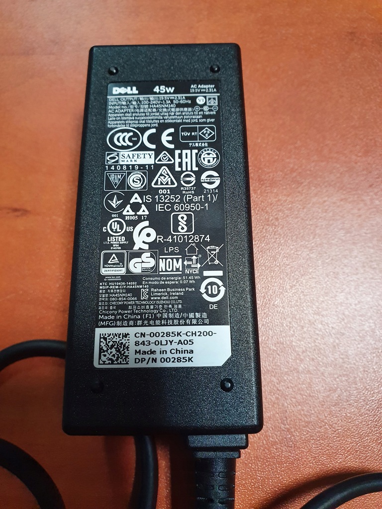 ORYGINALNY zasilacz DELL 45W LA45NM140 - 11533776438 - oficjalne ...