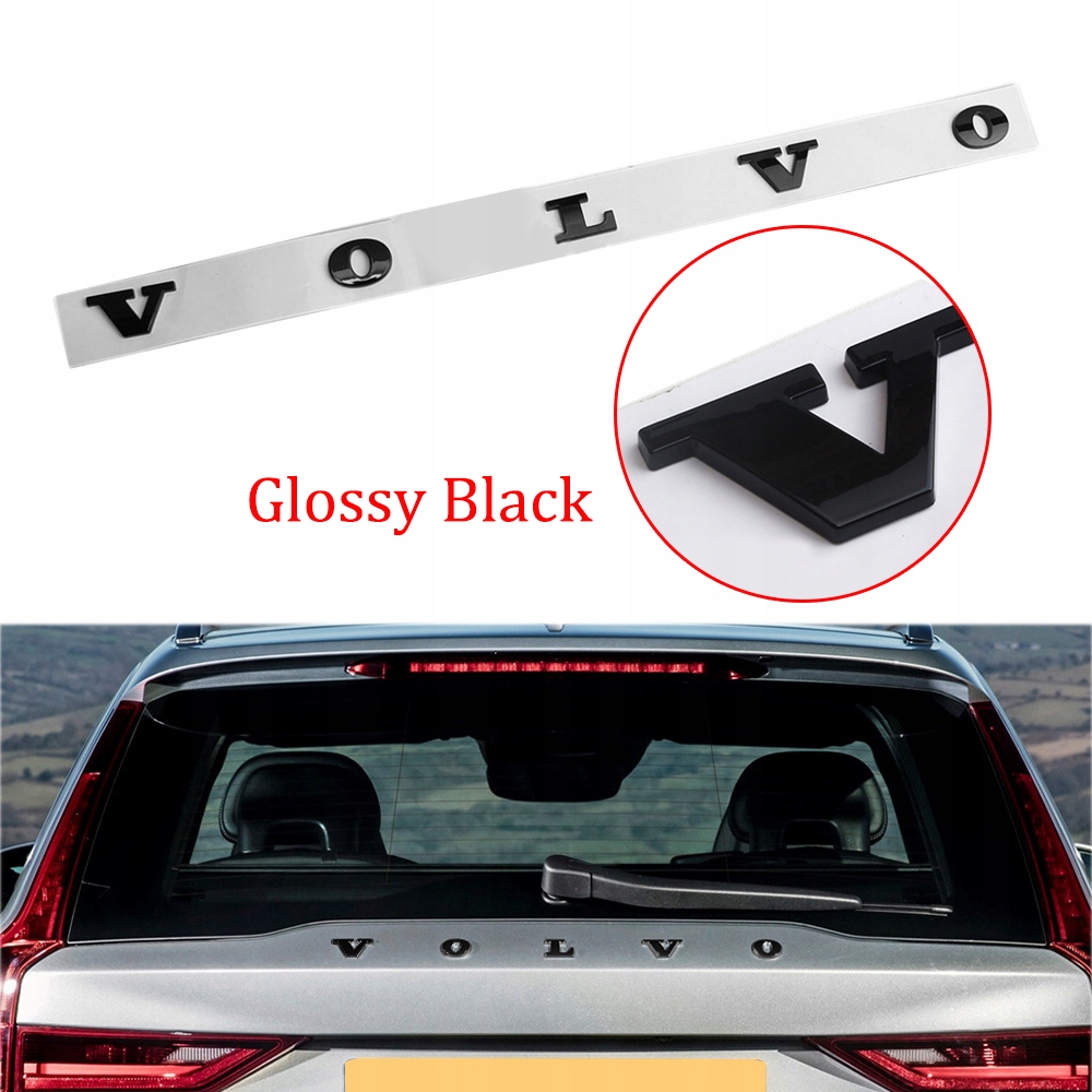 Emblemat Naklejki VOLVO na bagażnik tył XC60,XC90 - 13399766094 ...